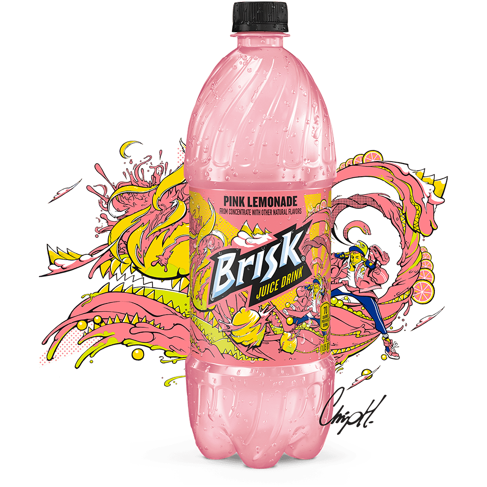 Brisk Pink Lemonade | BRISK